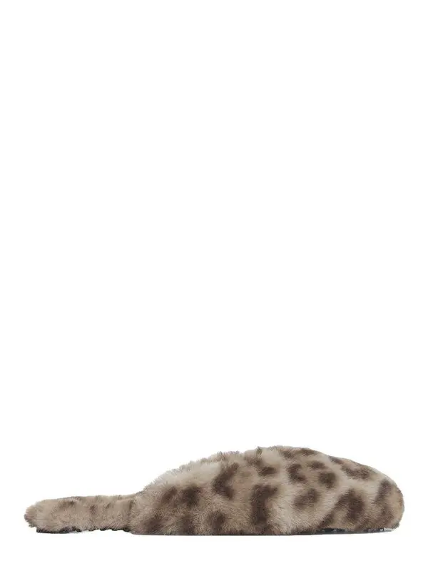 Apparis Demi Leopard Mule Slipper - Light Leopard