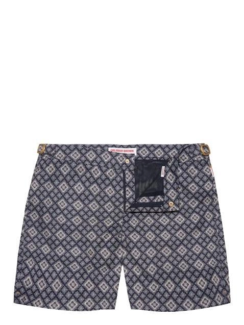 Orlebar Brown Bulldog Mid-length Swim Shorts - Night Iris