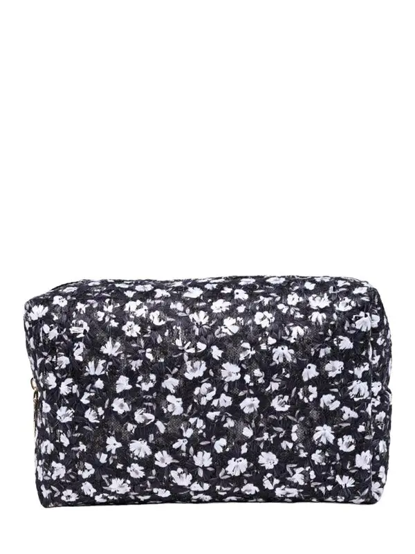 URBAN ESSENTIALS City Bloom Cosmetic & Travel Organizer Pouch - Black