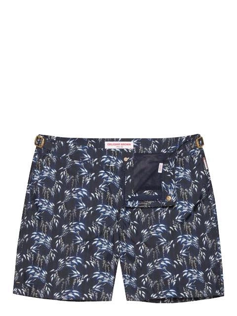 Orlebar Brown Bulldog Exclusive-print Mid-length Swim Shorts - Night Iris