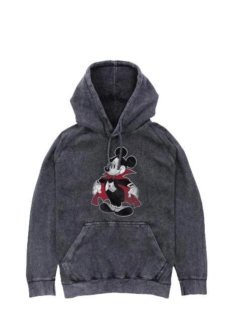MICKEY & FRIENDS Halloween Vampire Hoodie - Black