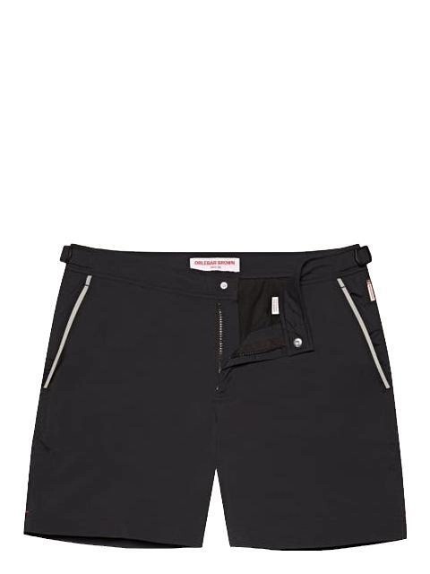 Orlebar Brown Bulldog Mid-length Swim Shorts - Black
