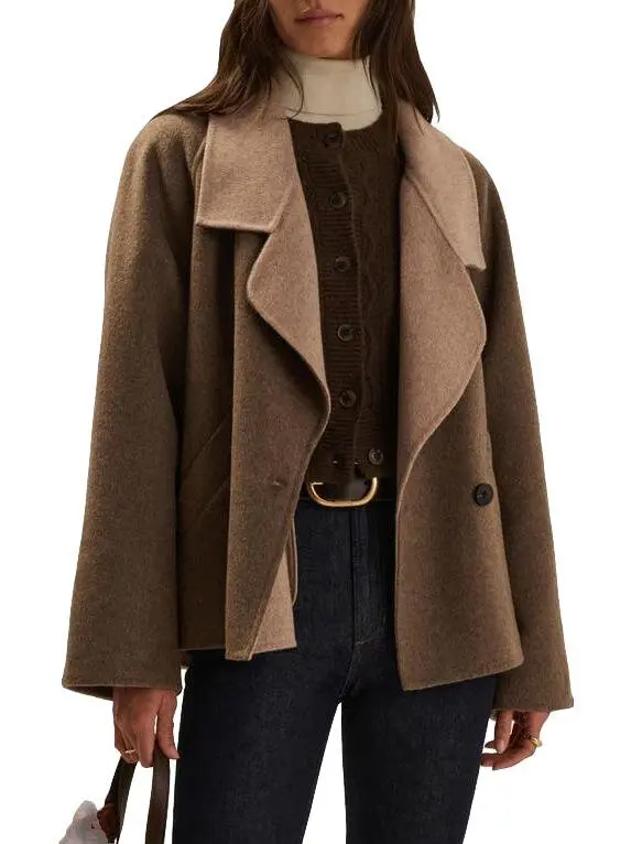 FAVORITE DAUGHTER The Cameron Coat - Stone