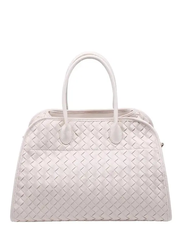 URBAN EXPRESSIONS Rhonda Woven Tote Handbag - Ivory
