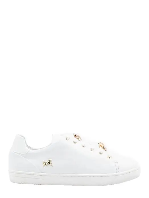 CAVALINHO Goldie Leather Sneakers - White