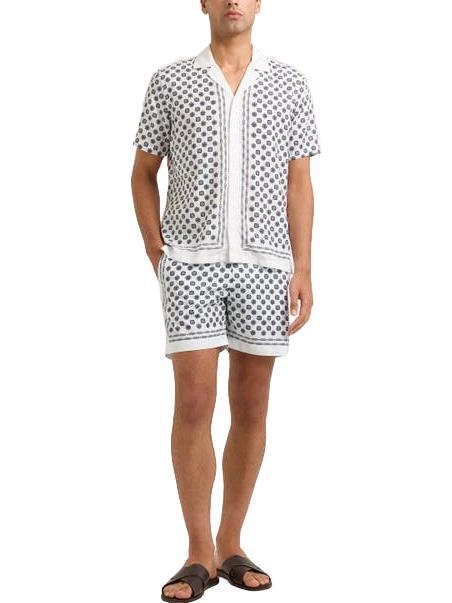 Orlebar Brown Maitan Relaxed-fit Shirt - White Sand