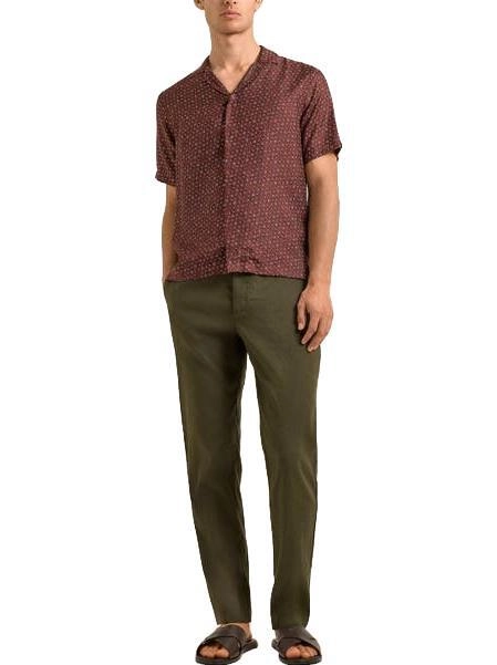 Orlebar Brown Maitan Silk Relaxed-fit Shirt - Dark Ruby