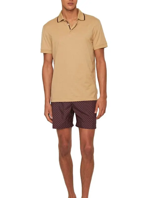 Orlebar Brown Dominic Cotton Classic-fit Polo Shirt - Biscuit