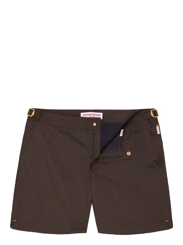 Orlebar Brown Bulldog Relaxed-fit Swim Shorts - Espresso