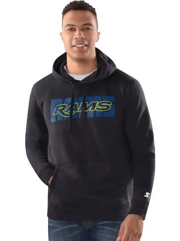 STARTER Los Angeles Rams Rookie Hoodie - Black