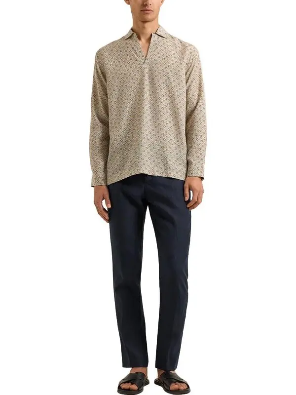 Orlebar Brown Ridley Relaxed-fit Shirt - Biscuit