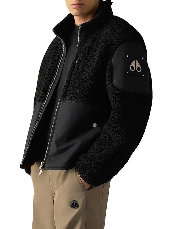 Moose Knuckles Technical Hooded Down Parka - Black