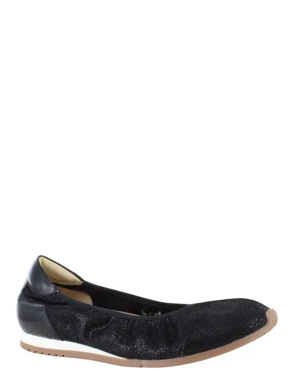 Naot Echo Flat - Black Suede