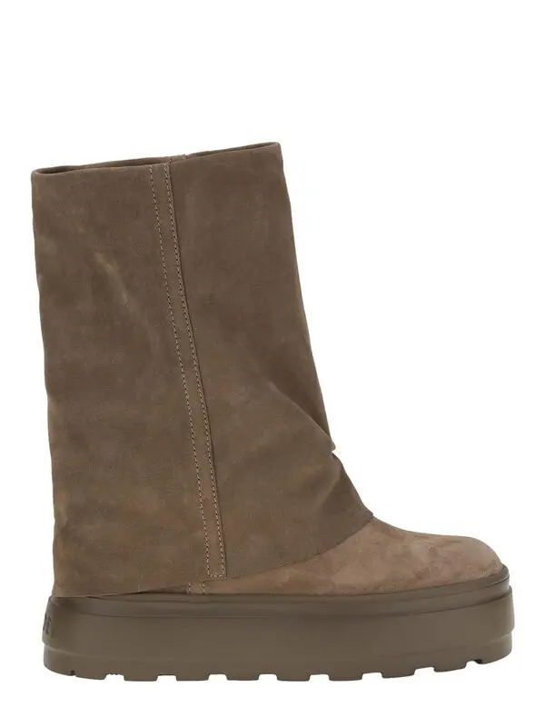 Casadei Double Face Suede High Boots - Brown