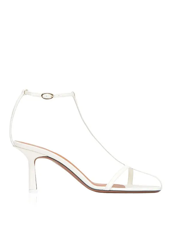 NEOUS Jumel Leather Sandals - Ivory