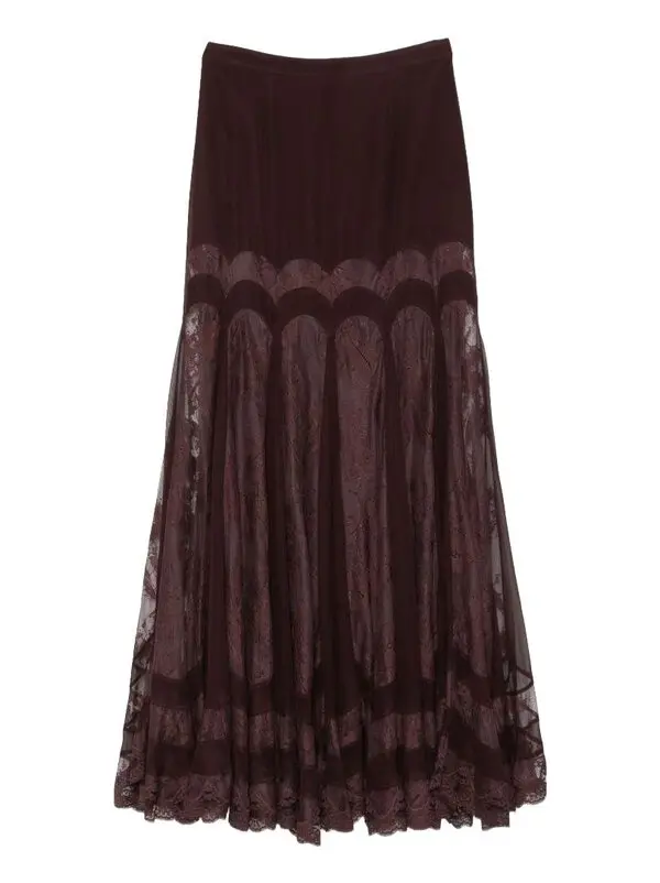 Zimmermann Valiant Maxi Skirt - Brown