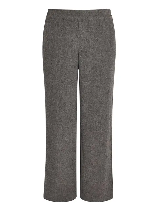 WON HUNDRED Leon Wide-leg Trousers In Wool-viscose - Brown