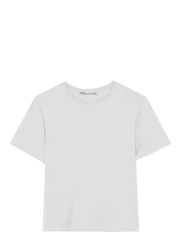 THE FRANKIE SHOP Organic Cotton Oversize T-shirt - White