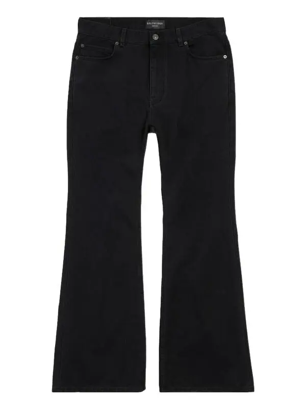 Balenciaga Flared Trousers - Black