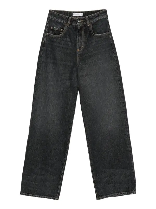 ICON DENIM LOS ANGELES Logo Jeans - Black