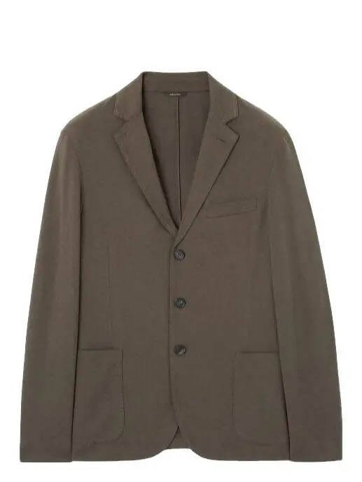 Loro Piana Shawl Collar Sweater Jacket - Black Pine