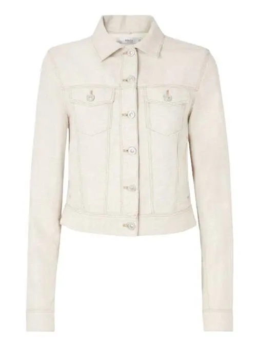 Fendi Selleria Denim Jacket - Ivory