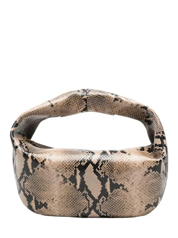 Khaite Medium Olivia Embossed Tote Bag - Nude