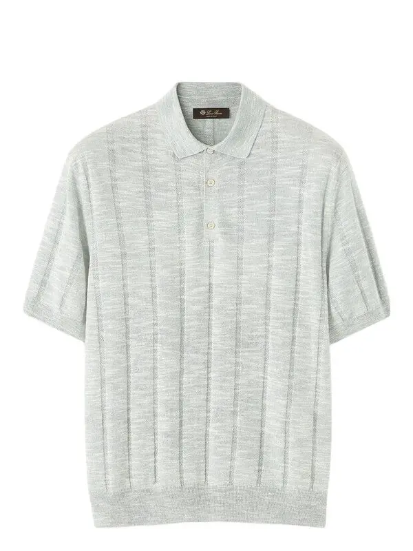 Loro Piana Mayreau Polo Shirt - Sky-blue