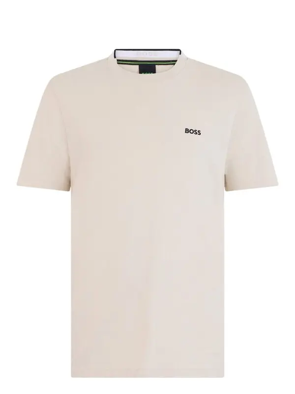 Hugo Boss Logo Crew-neck T-shirt - White