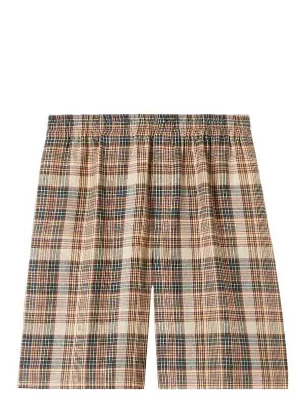 Loro Piana Orlando Plaid Bermuda Shorts - No
