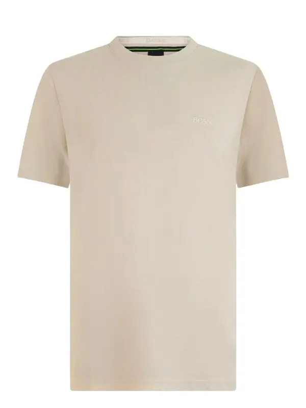 Hugo Boss Cotton Logo T-shirt - Nude