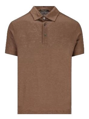Loro Piana Short-sleeved Polo Shirt - Taiga