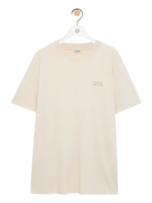 Loewe Regular Fit T-shirt - Light Brown