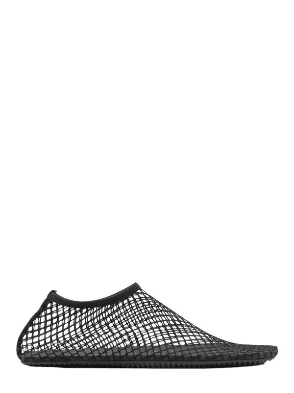 Christopher Esber Mesh Ballerinas - Black