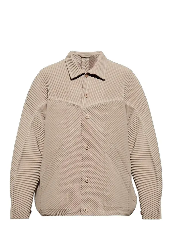 Issey Miyake Homme Plissé Pleated Jacket - Nude
