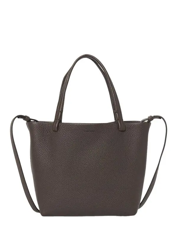 THE ROW Small Double-handled Tote Bag - Black