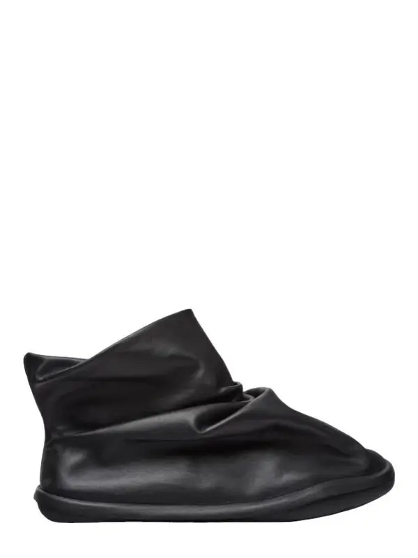 Camper X Issey Miyake Gathered Ankle Boots - Black