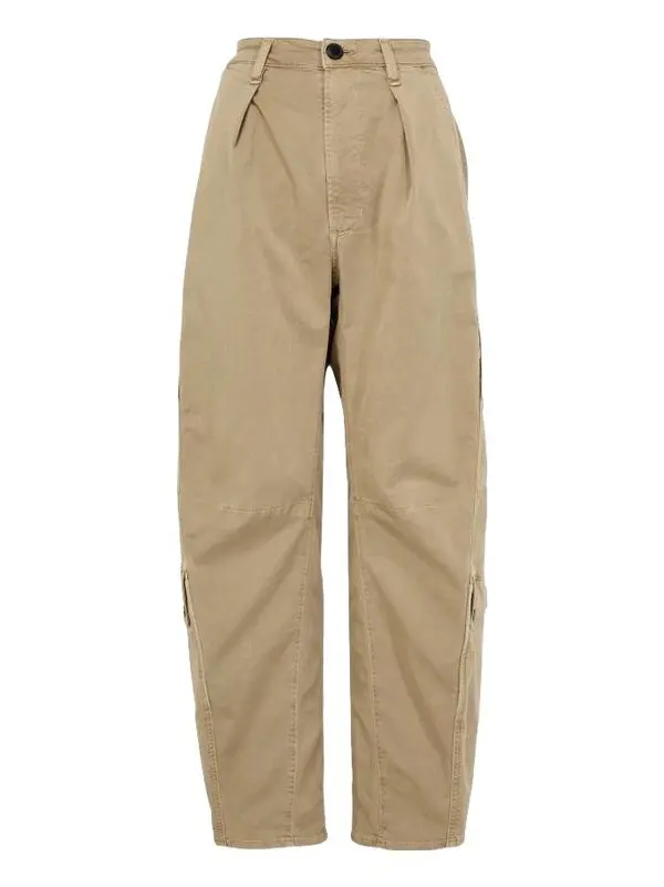 Citizens Of Humanity Cargo Pants With Front Pleats - Beige