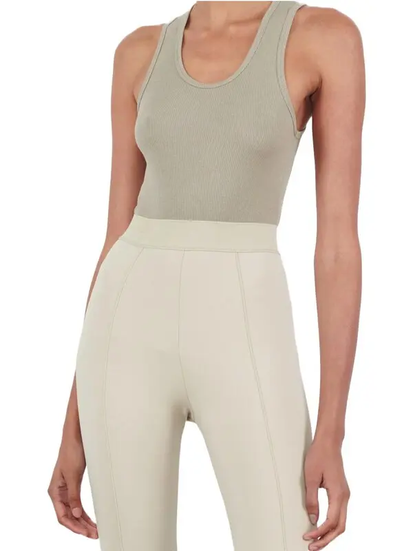 Wardrobe.NYC Ribbed Tank Top - White