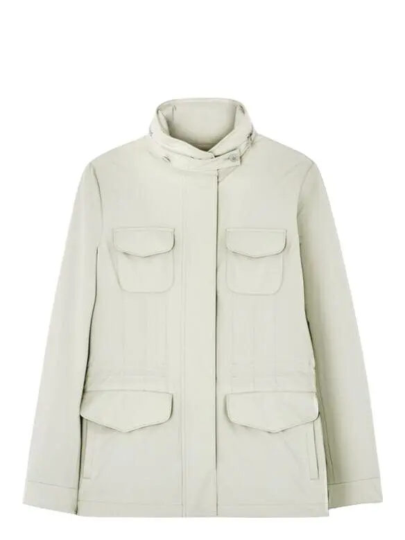 Loro Piana Zipped High Neck Coat - No
