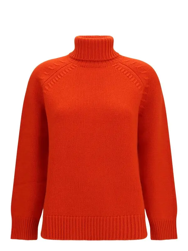 P.a.r.o.s.h Ribbed Turtleneck Sweater - Red