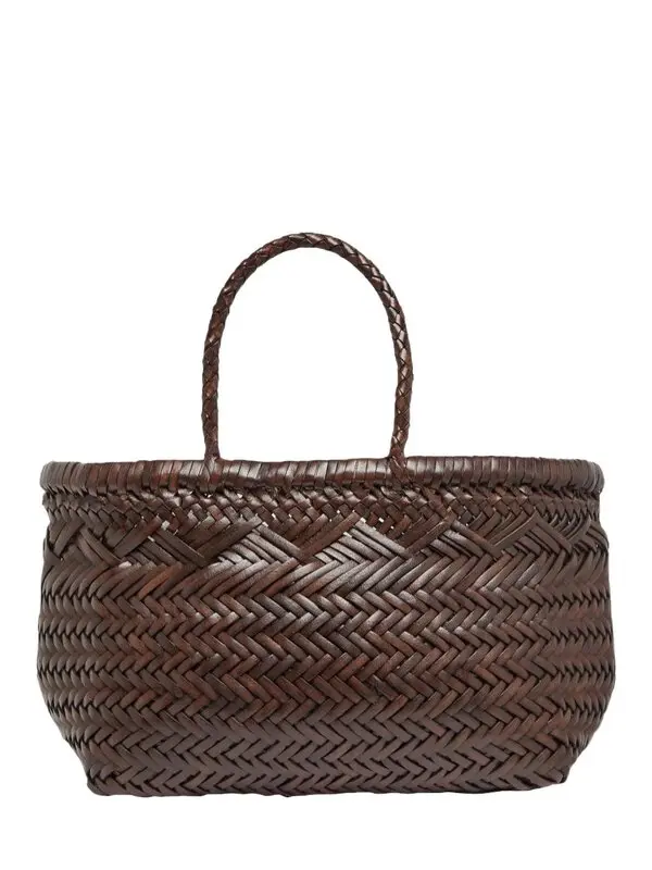 Dragon Diffusion Thinstrap Woven Tote Bag - Brown