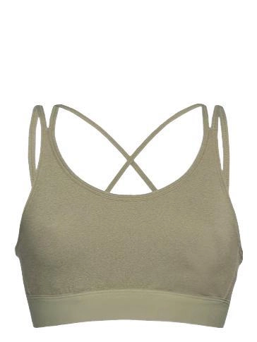 Tory Burch Sleeveless Sports Tank Top With Crisscross Design - Nude