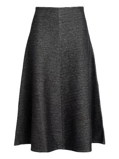 MAXCO. Flared Midi Skirt - Black