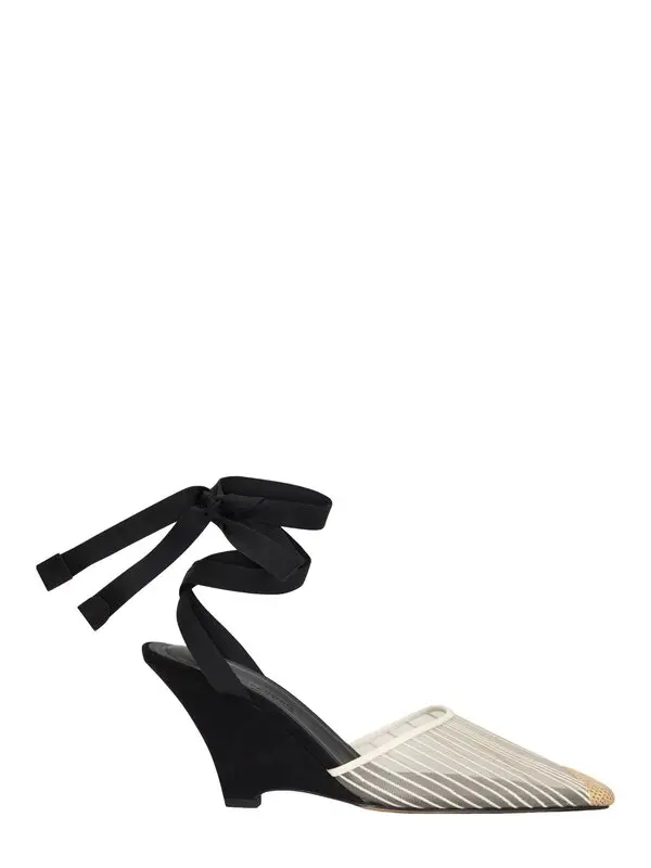 Jacquemus Ankle Strap High Heel Pumps - Black
