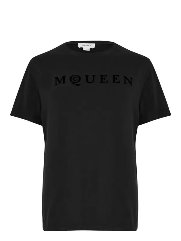 Alexander McQueen Regular Fit T-shirt - Blue
