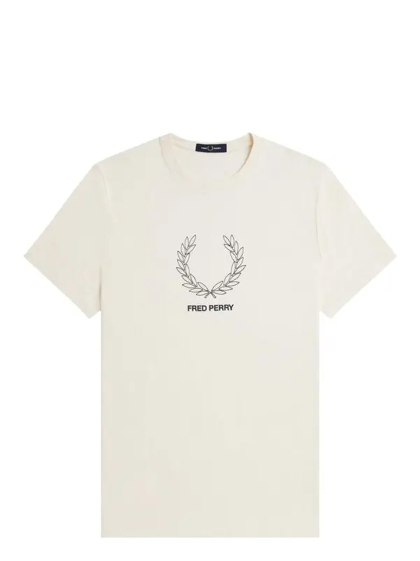 Fred Perry Crewneck Shortsleeve Tshirt - No