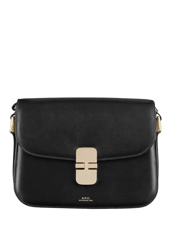 A.p.c. Small Grace Shoulder Bag - Black