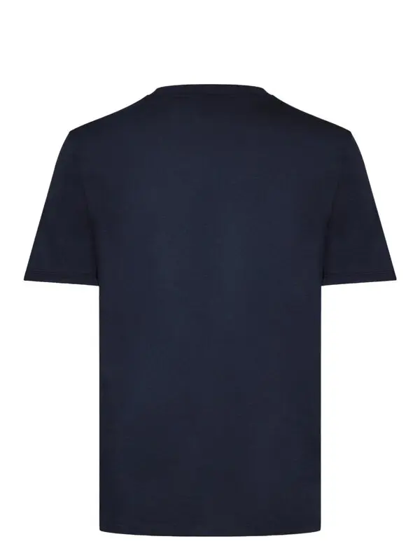 Hugo Boss Short Sleeve T-shirt With Logo Detail - Blue
