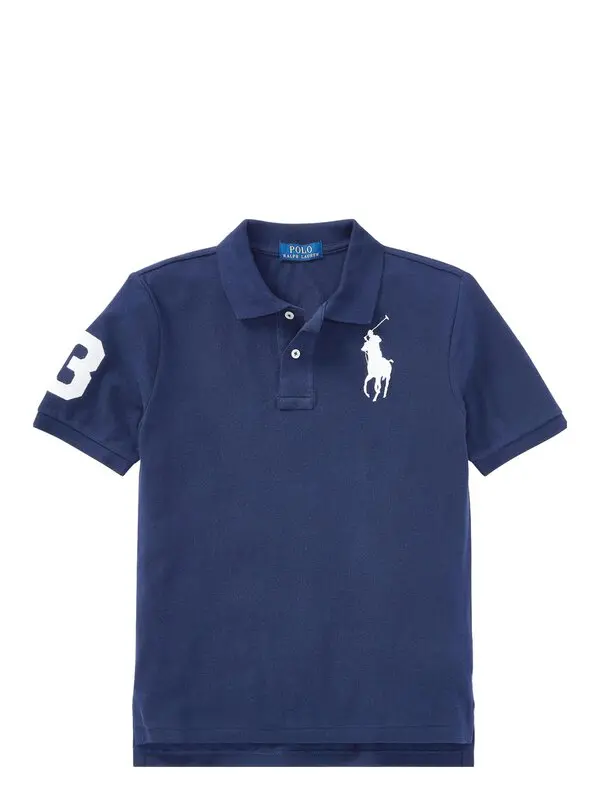 Polo Ralph Lauren Logo Polo Shirt - Blue